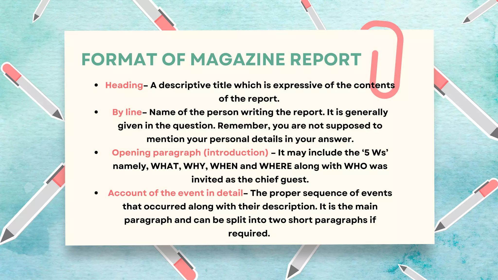 report writing | PDF