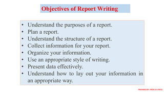 Report writing | PPTX