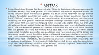 REPOSISI PENDIDIKAN KELUARGA BAGI ANAK GENERASI ALFA.pptx