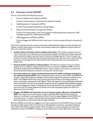 Repositioning the Health Economics Unit | PDF