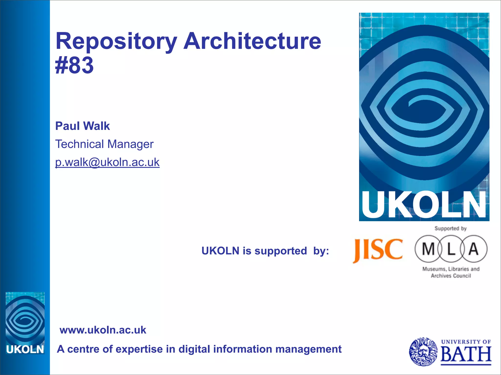 Repositories Architecture #83 | PDF