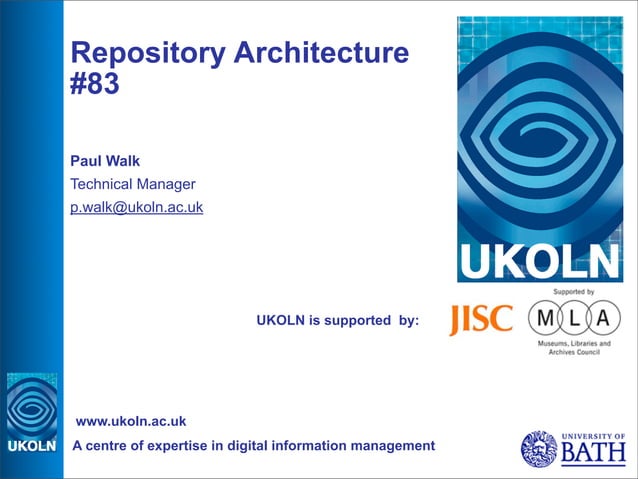 Repositories Architecture #83 | PPT
