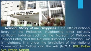 Readings in Philippine History Repositories of Primary Sources.pptx