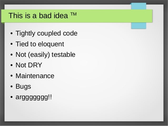 Advanced Interfaces and Repositories in Laravel