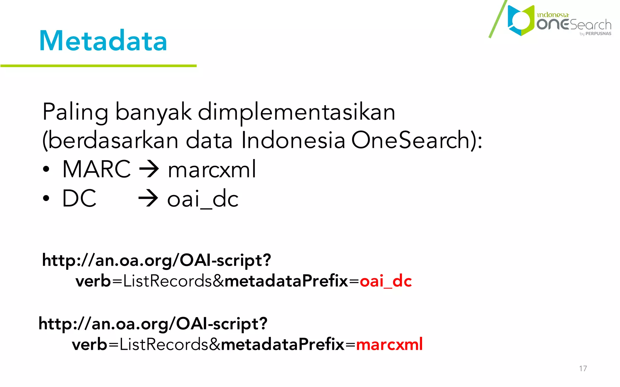 Repositori Akses Terbuka di Indonesia (PDF) | PPT