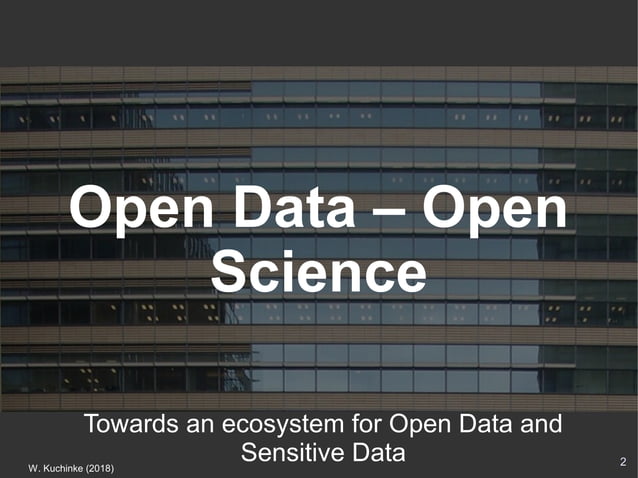 Repositories In An Open Data Ecosystem Pdf Databases Computer