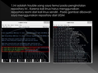 Repository kali linux | PPTX