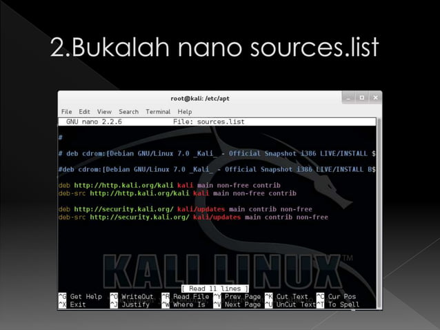 Repository kali linux | PPTX