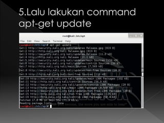 Repository kali linux | PPTX