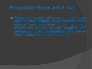 Repository lokal | PPTX