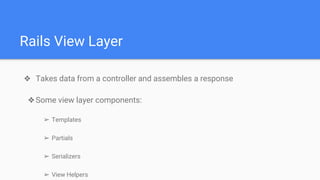 Domain Driven Design in Rails | PPT