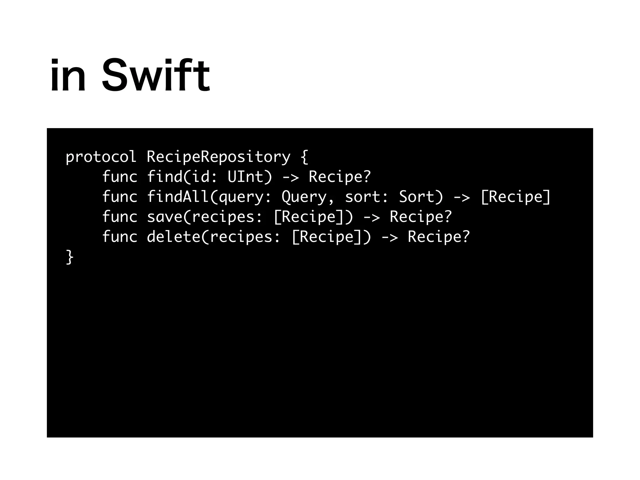 Repository Pattern In Swift Ppt