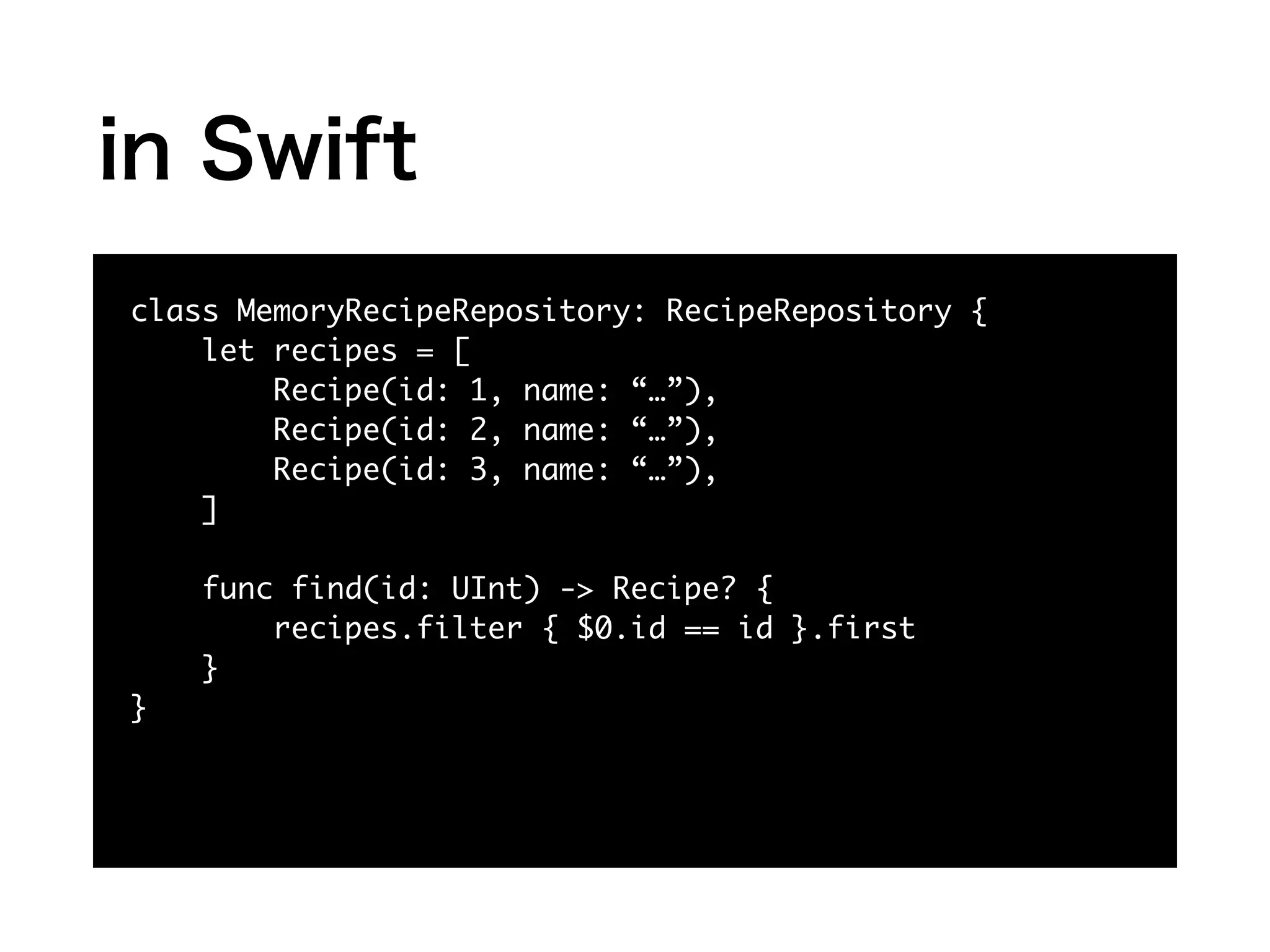 Repository Pattern In Swift Ppt