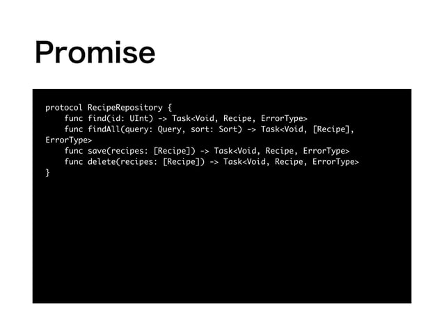 Repository pattern in swift | PPT