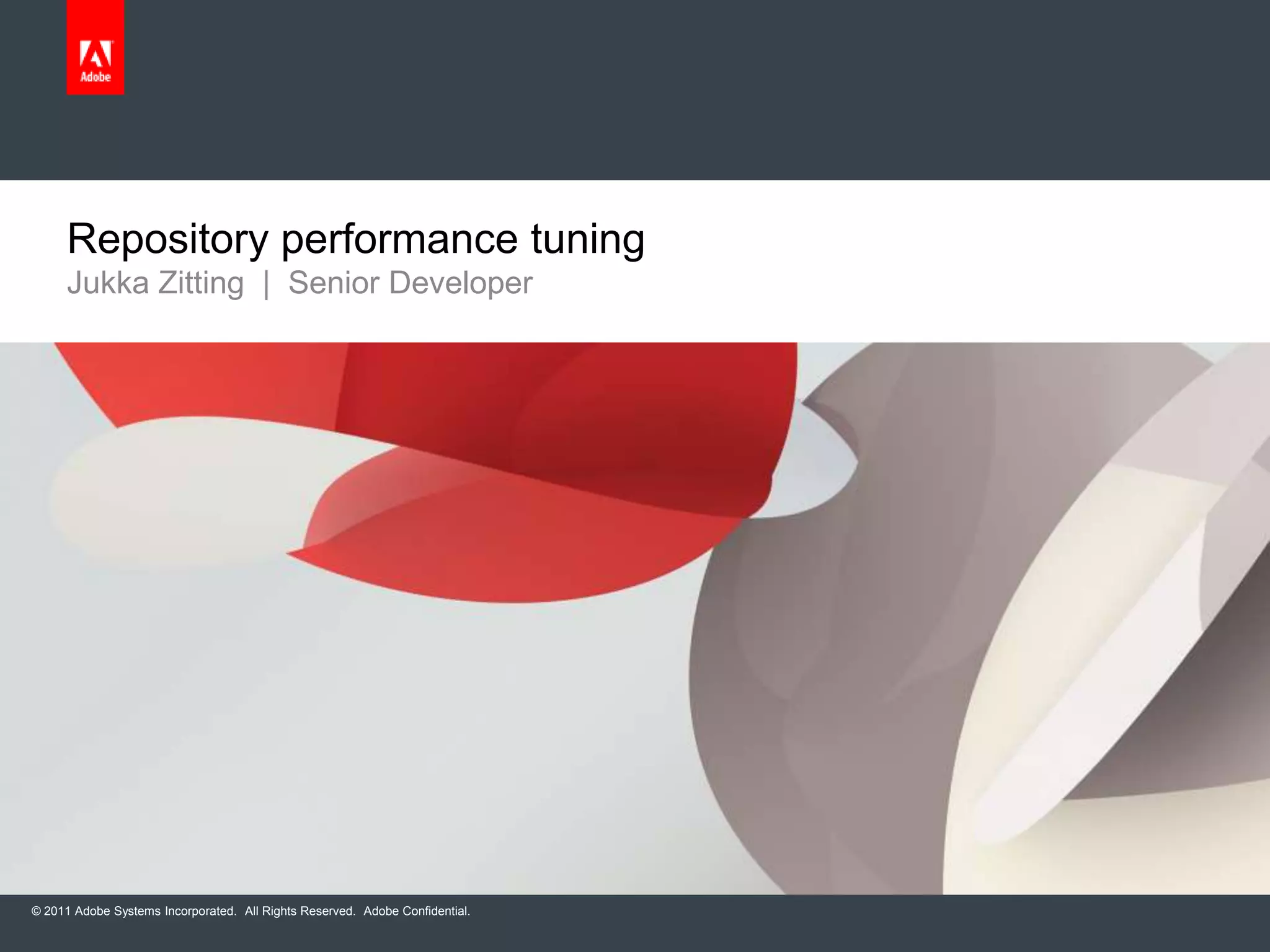 Repository performance tuning | PPT