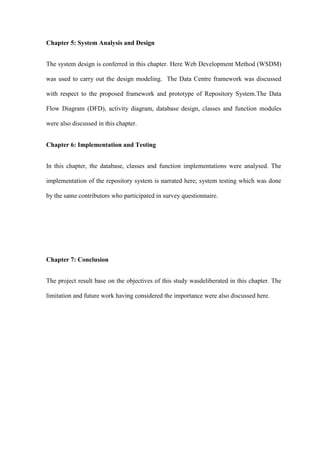 Repository system | DOCX