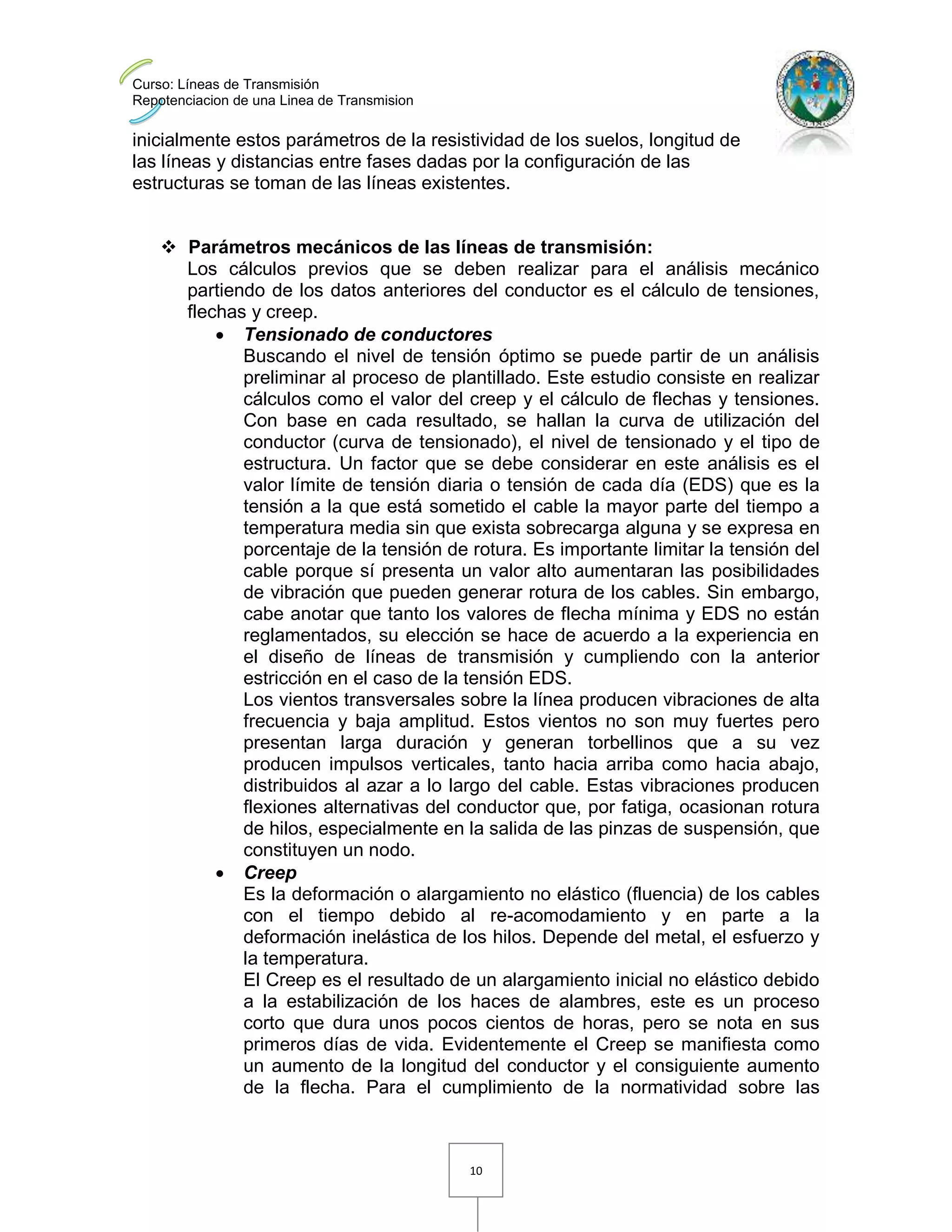Repotencacion de una linea de transmision | PDF