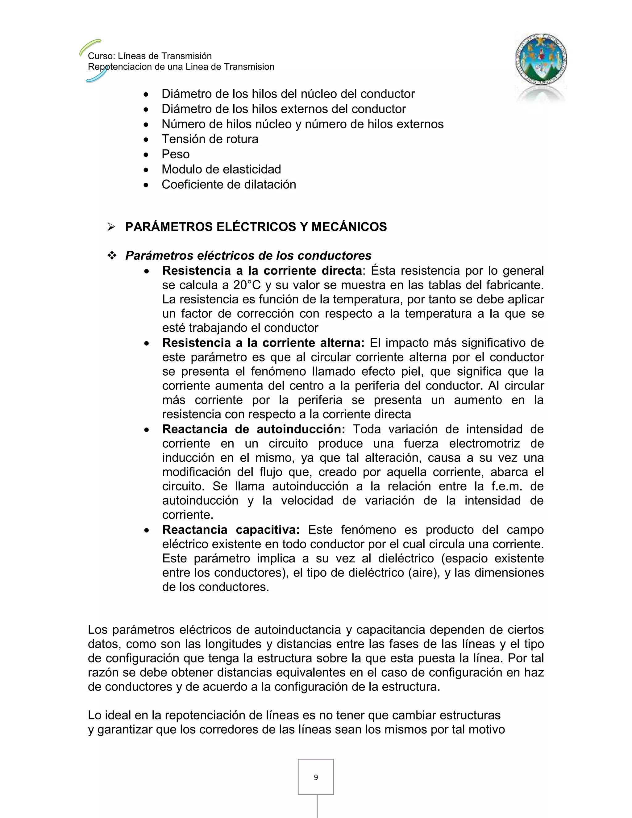 Repotencacion de una linea de transmision | PDF