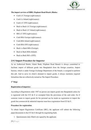 Foreign Exchange Activities of Islami Bank Bangladesh:A study on ...