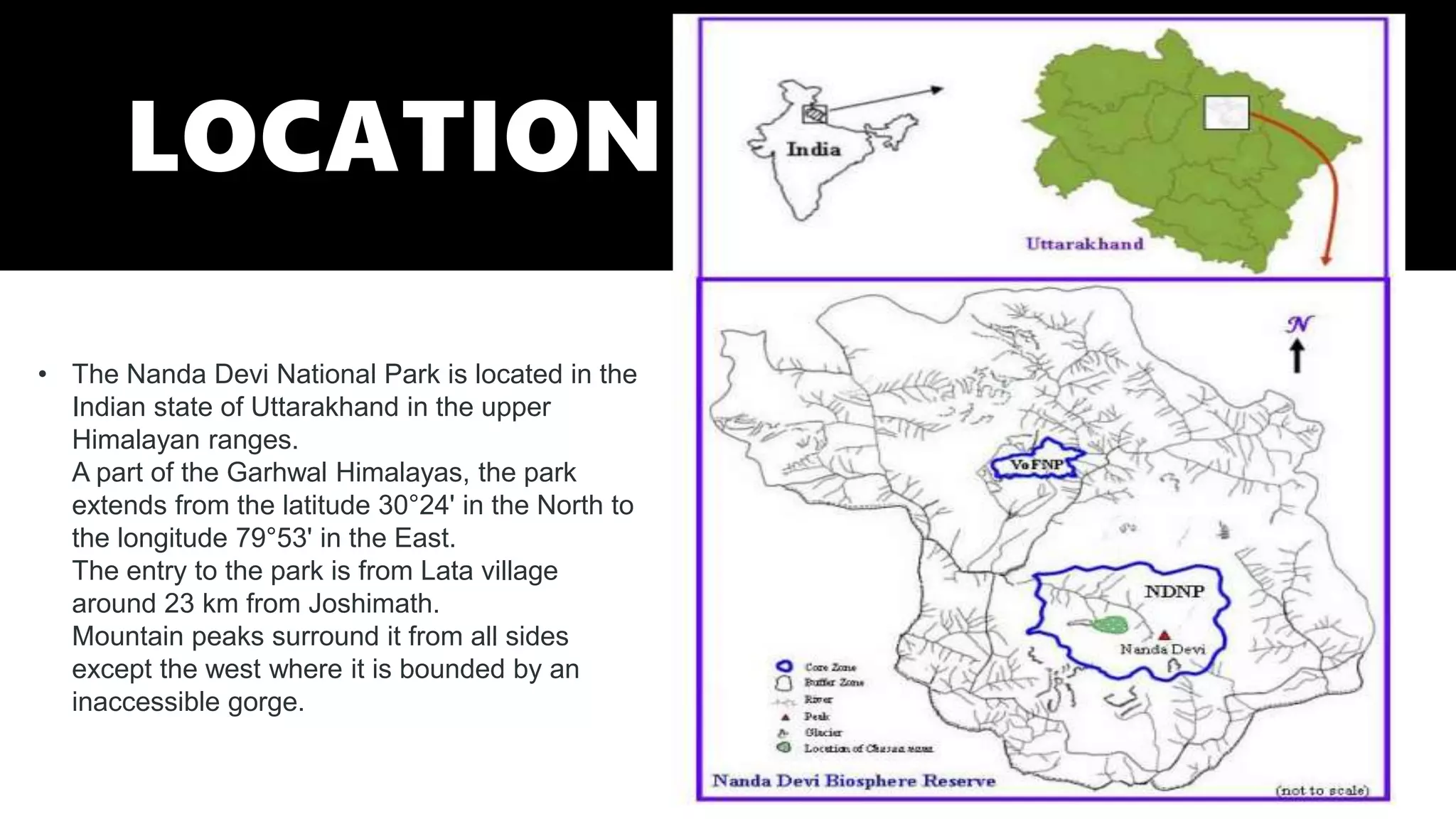Repot of nanda devi national park | PPTX