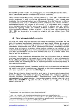 Repowering and Used Wind Turbines | PDF