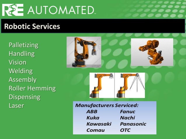 R&E Automated Systems PowerPoint Presentation | PPT