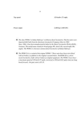 Diesel locomotive work | PDF
