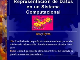 RepresentacióN De Datos En Un Sistema Computacional | PPT
