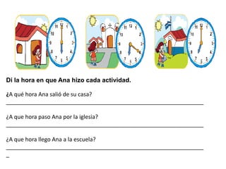 Representación del tiempo transcurrido | PPTX