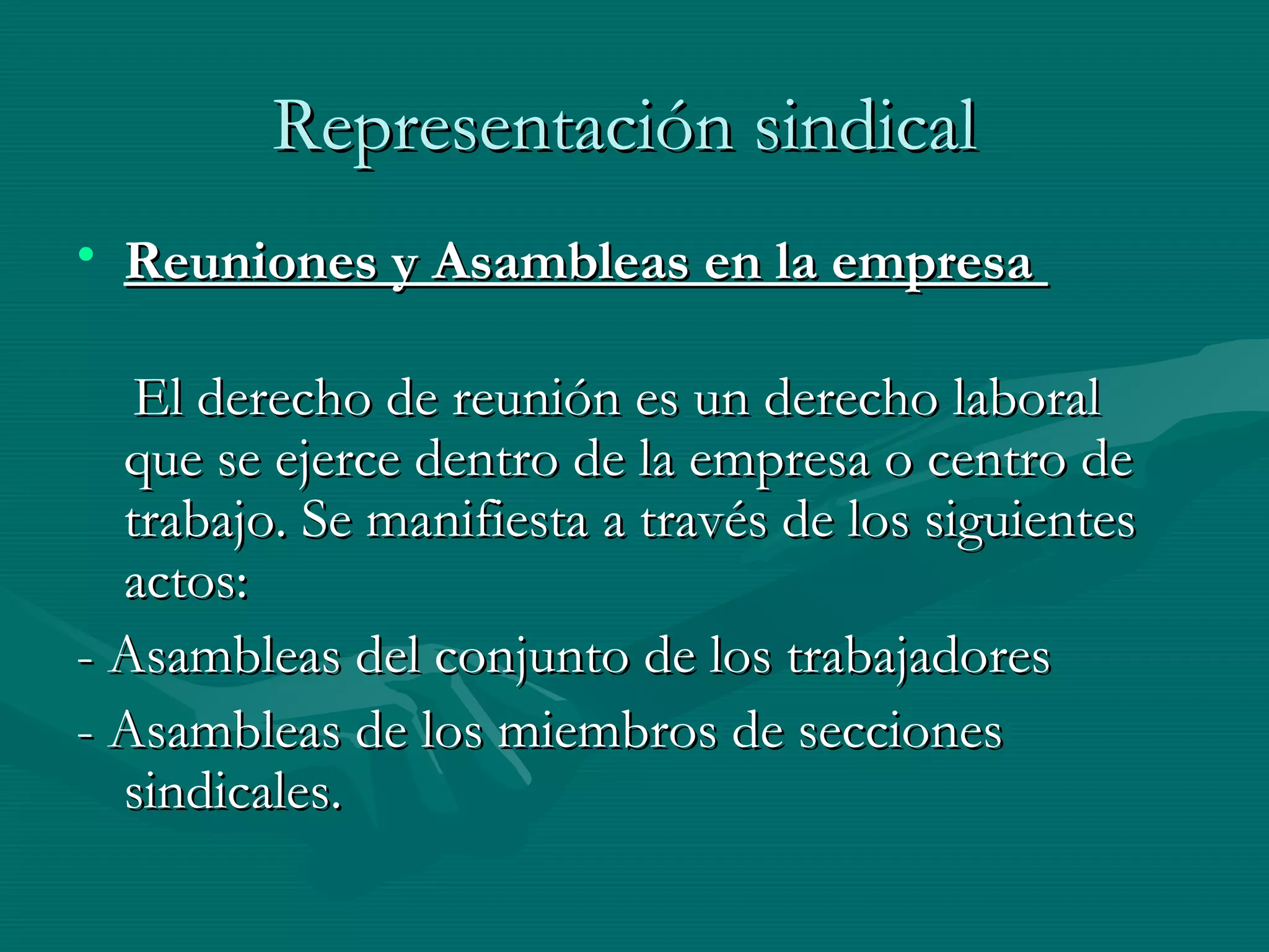 Representacion trabajadores | PPT