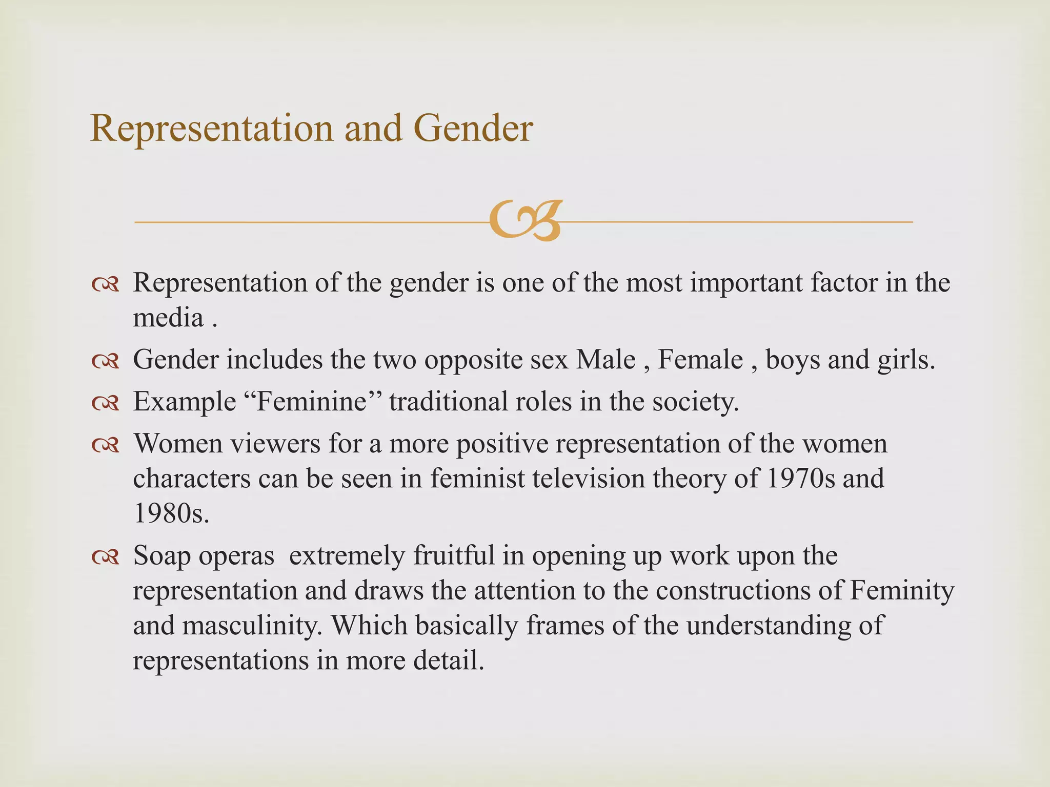 Representations and Popular Culture | PPTX