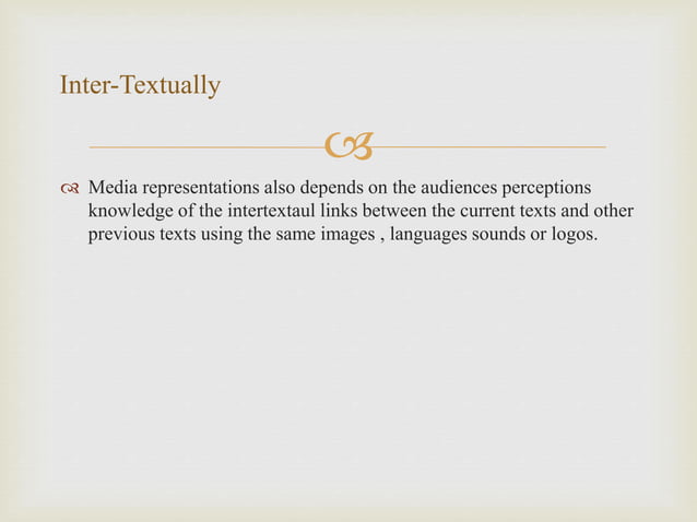 Representations and Popular Culture | PPT