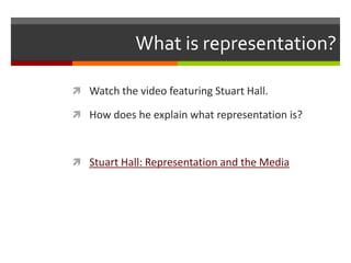 Representation | PPT