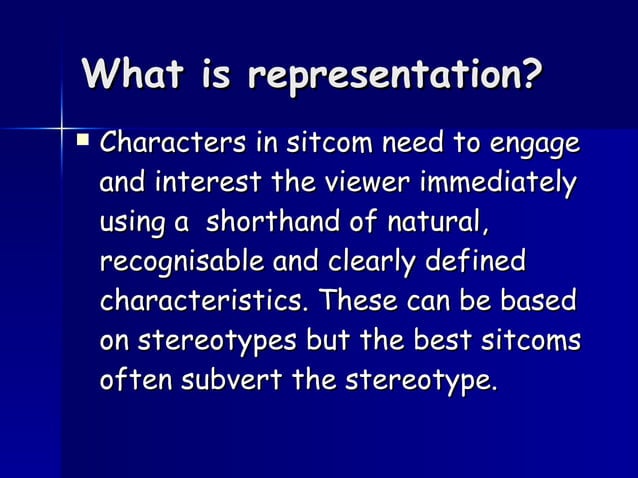 Representation | PPT | Free Download