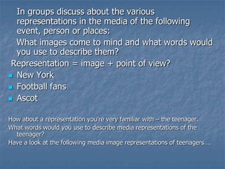 Representation | PPTX