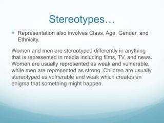 Representation | PPTX