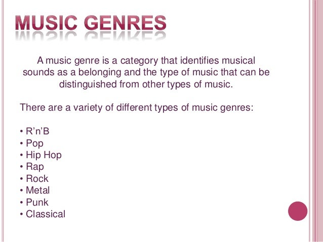 Kinds Of Music