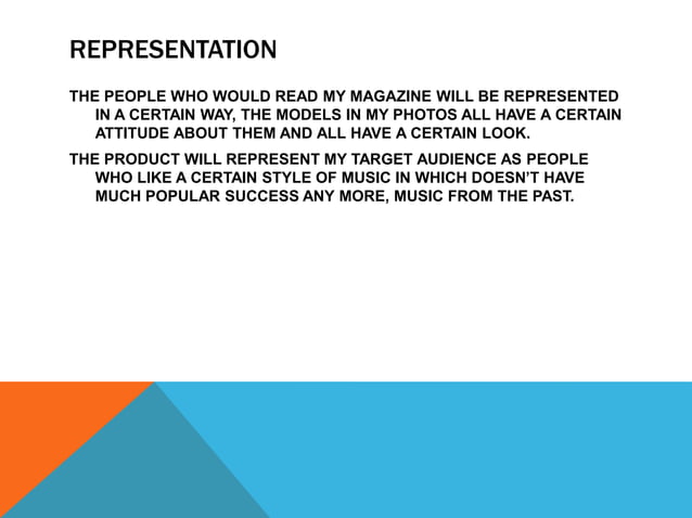 Representation | PPTX