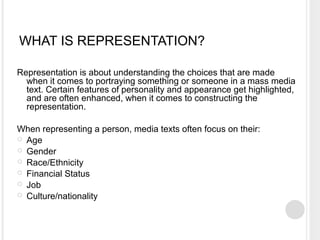 Representation | PPT