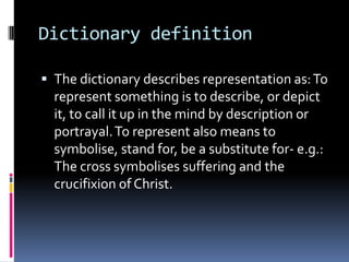 Representation | PPTX