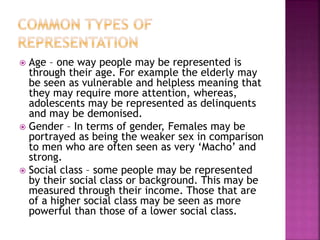 Representation | PPTX