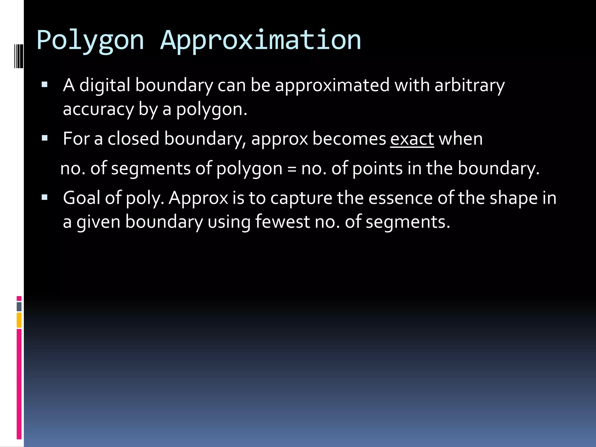Image Representation & Descriptors | PPTX