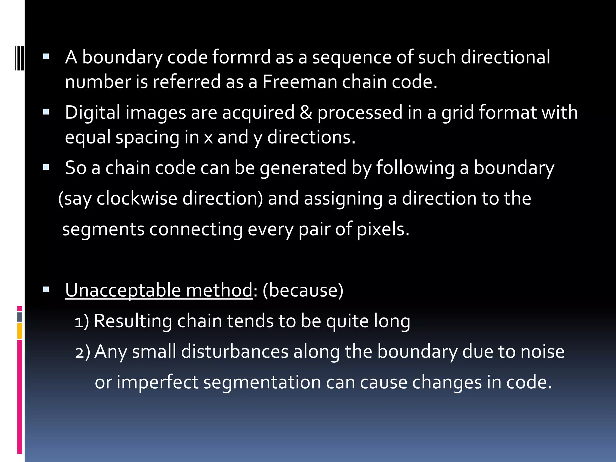 Image Representation & Descriptors | PPTX