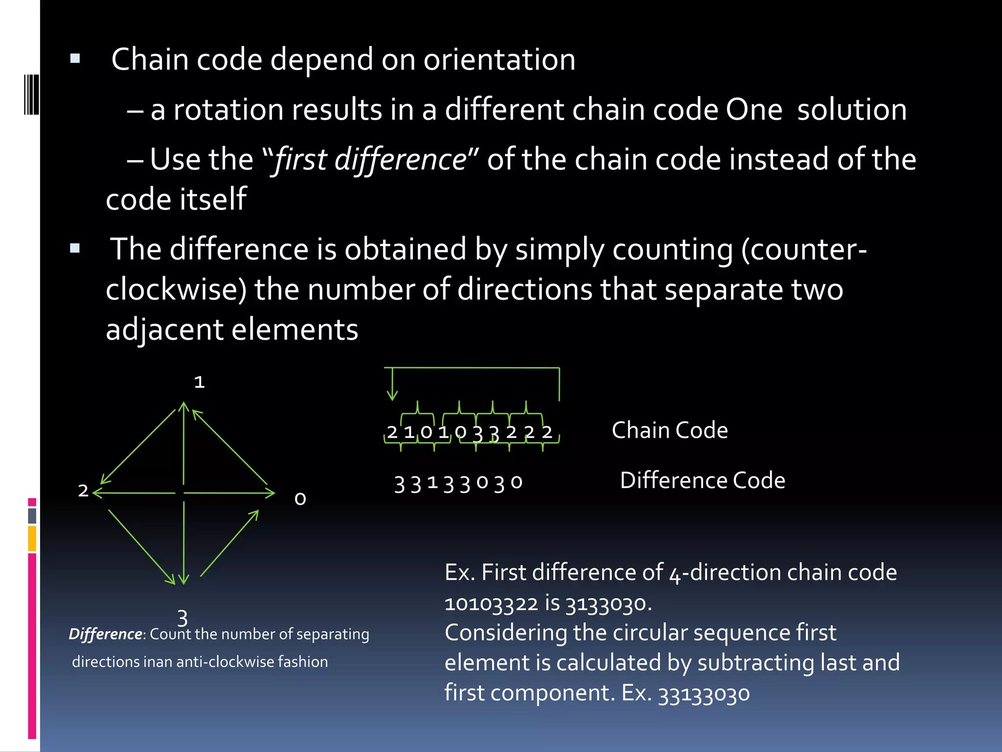 Image Representation & Descriptors | PPTX