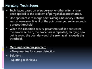 Image Representation & Descriptors | PPTX
