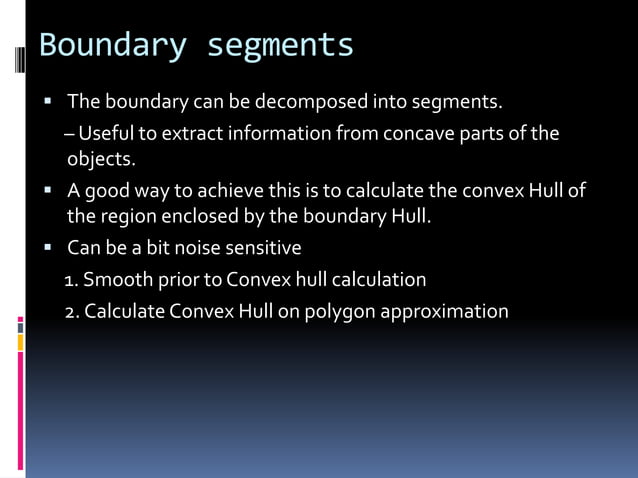Image Representation & Descriptors | PPTX