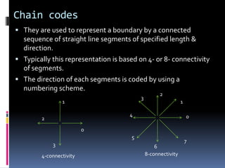 Image Representation & Descriptors | PPTX