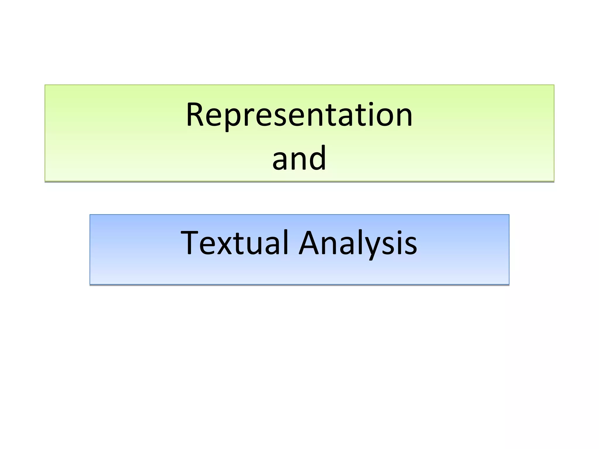 Representation 7 areas intro | PPT