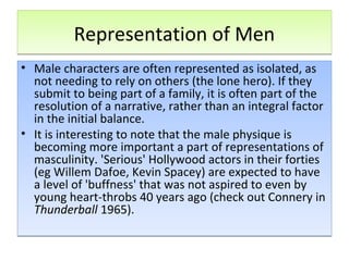 Representation gender | PPT