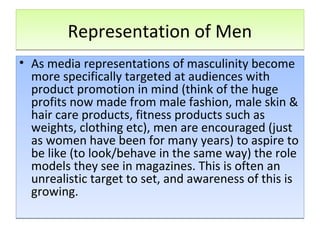 Representation gender | PPT
